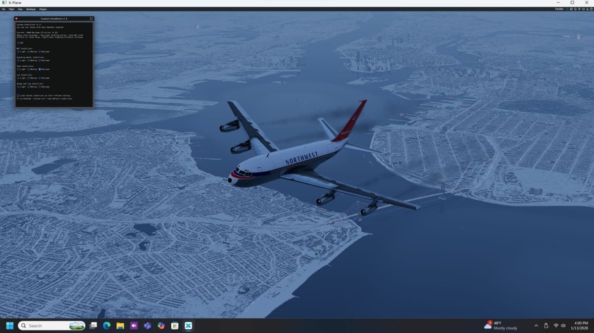 How to get snowy conditions - Ortho4XP, XA-Snow? - X-Plane 12 Technical ...
