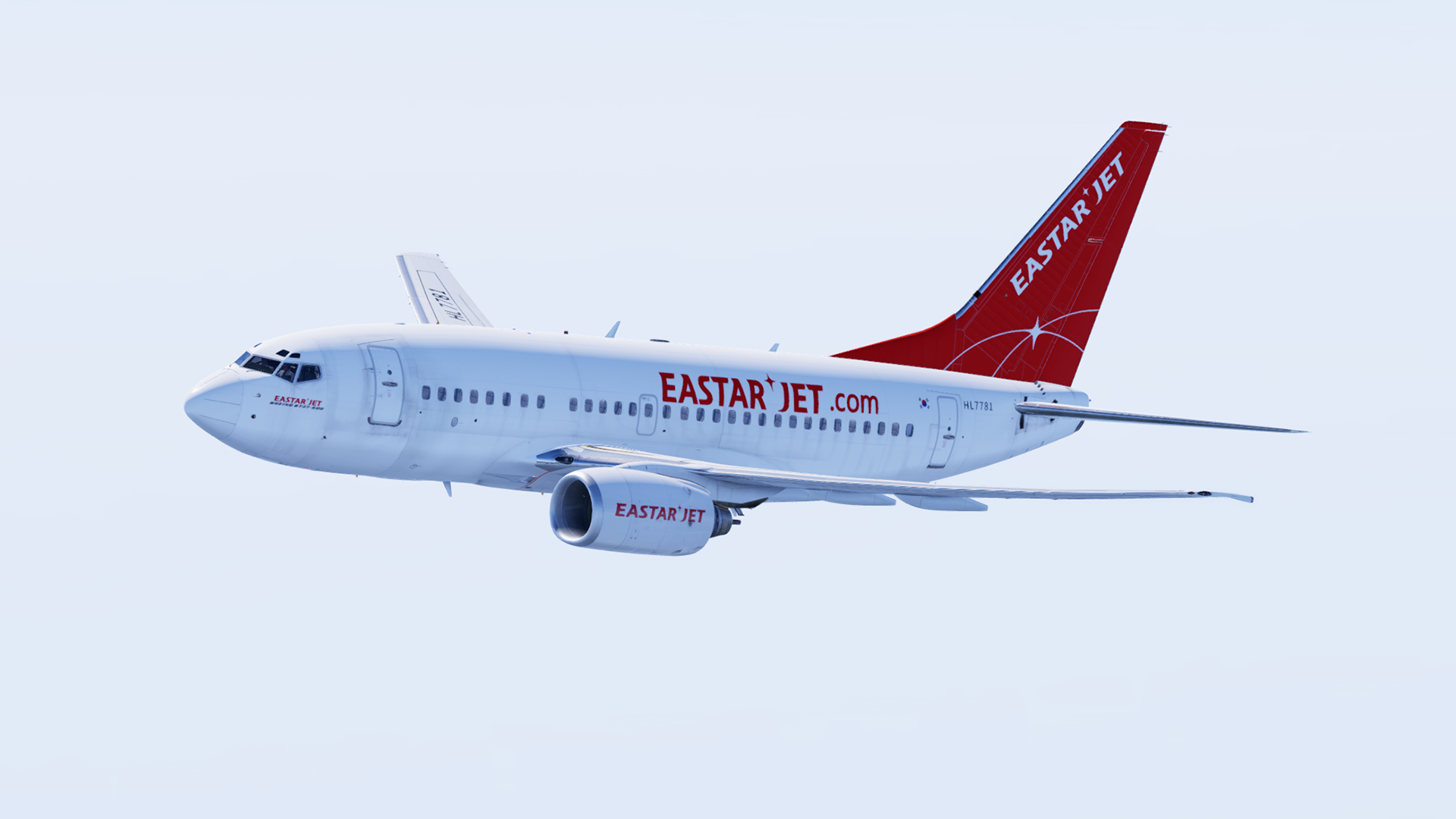 Level Up B737 V2 Eastar Jet Old CI HL7781 - Other Aircraft Livery - X ...