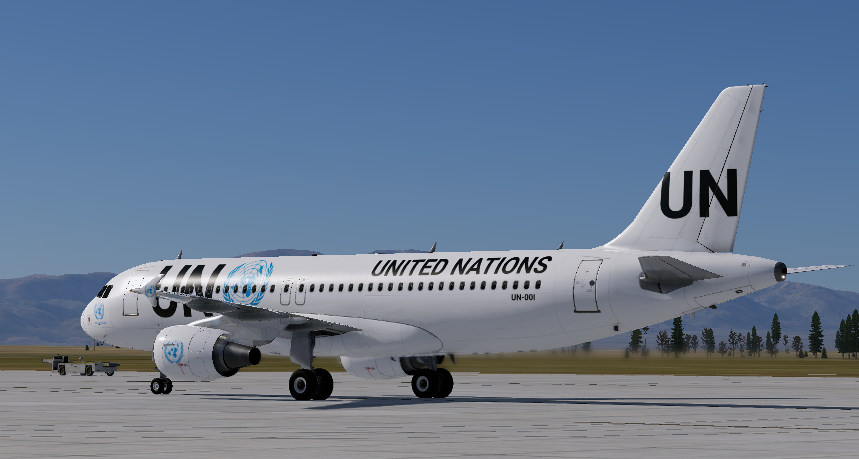 Toliss A320neo/A320ceo UN aircraft virtual livery - Toliss A320 - X ...