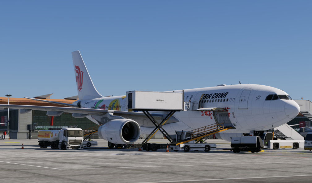Realops X-WORKS A332 (my animated version) preset - Real Ops Textures ...