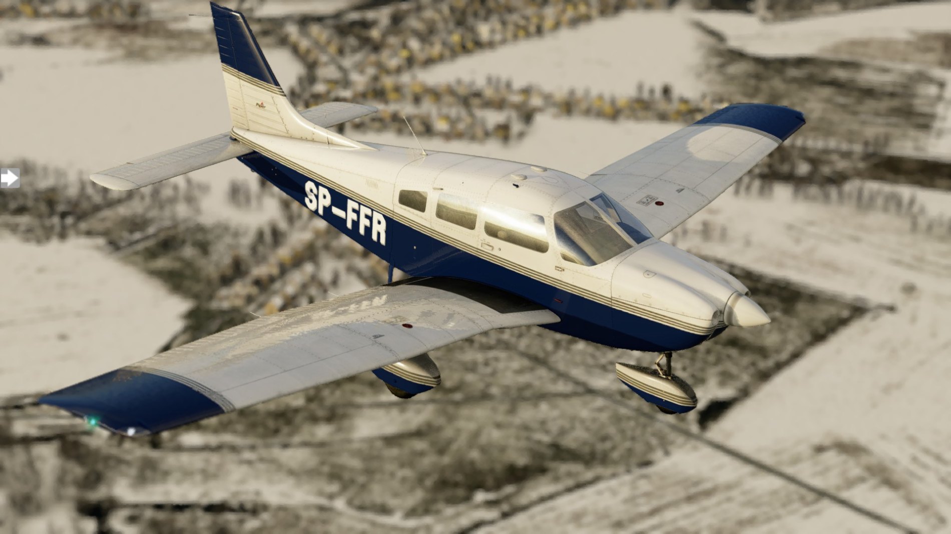 PA-28 archer SP-FFR livery - JustFlight Aircraft - X-Plane.Org Forum