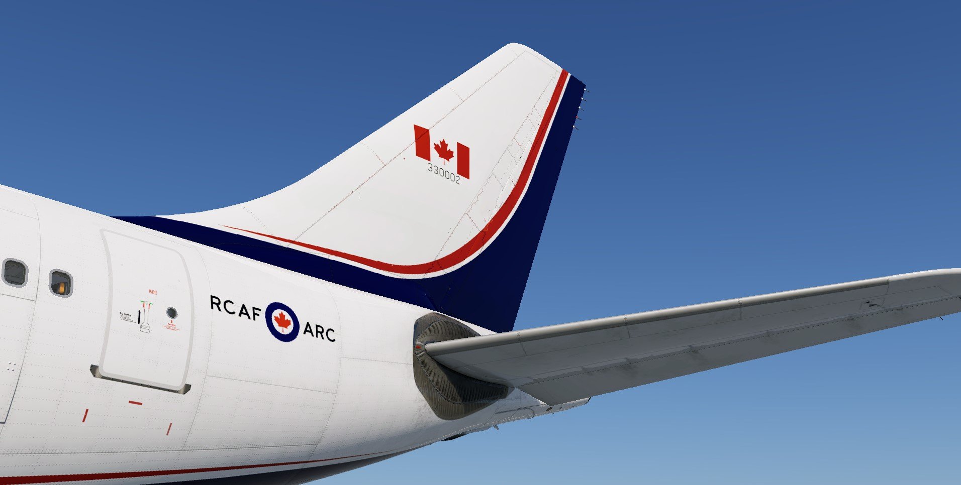 Royal Canadian Air Force CC-330 Husky VIP [LR A333] - Default X-Plane ...