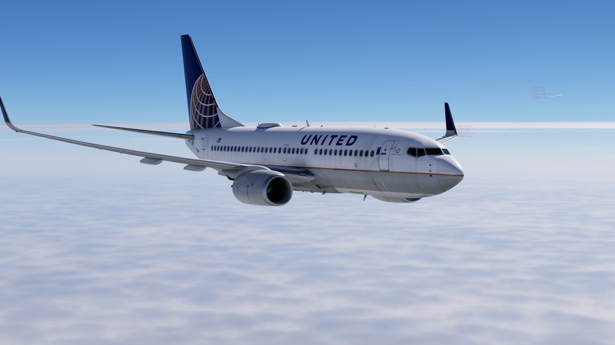 United 737 700NG Level Up - Other Aircraft Livery - X-Plane.Org Forum