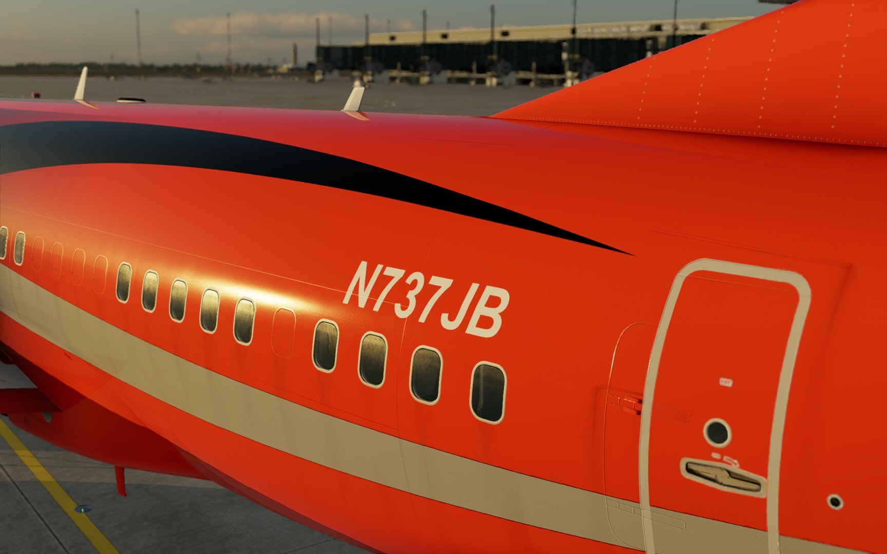 LevelUp 737-700 v2 8K Boeing Bussines Jets N737JB - Other Aircraft ...