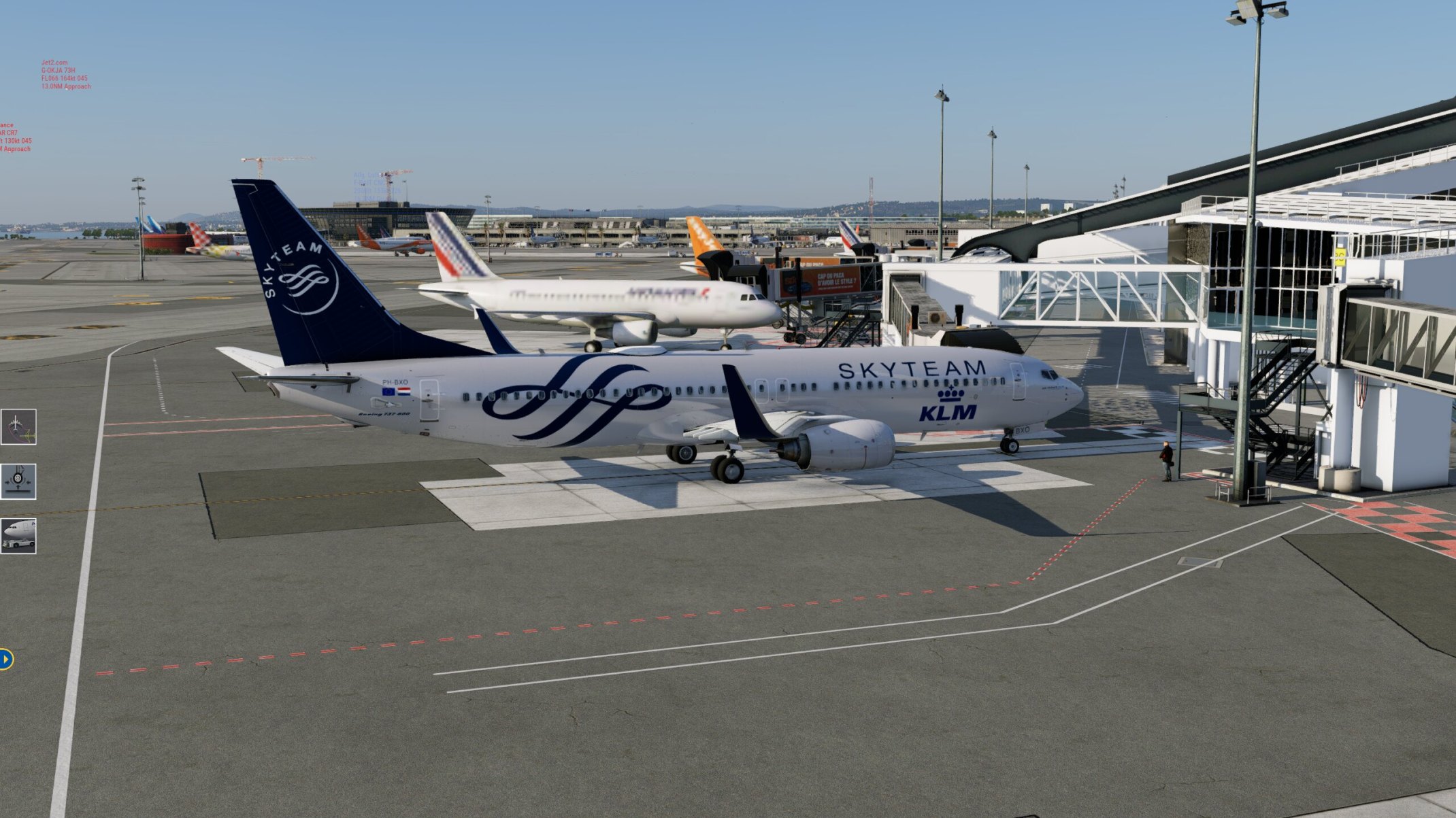 KLM Skyteam Livery Level Up 737-800 - Other Aircraft Livery - X-Plane ...
