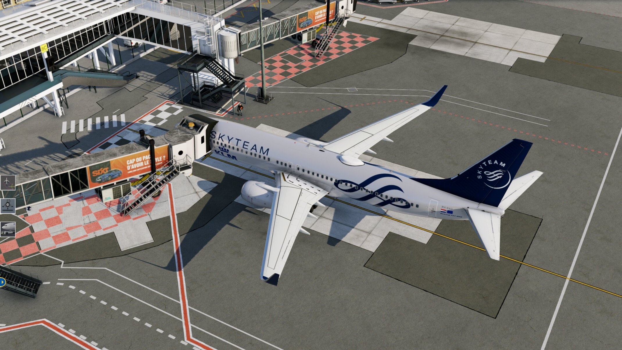 KLM Skyteam Livery Level Up 737-800 - Other Aircraft Livery - X-Plane ...