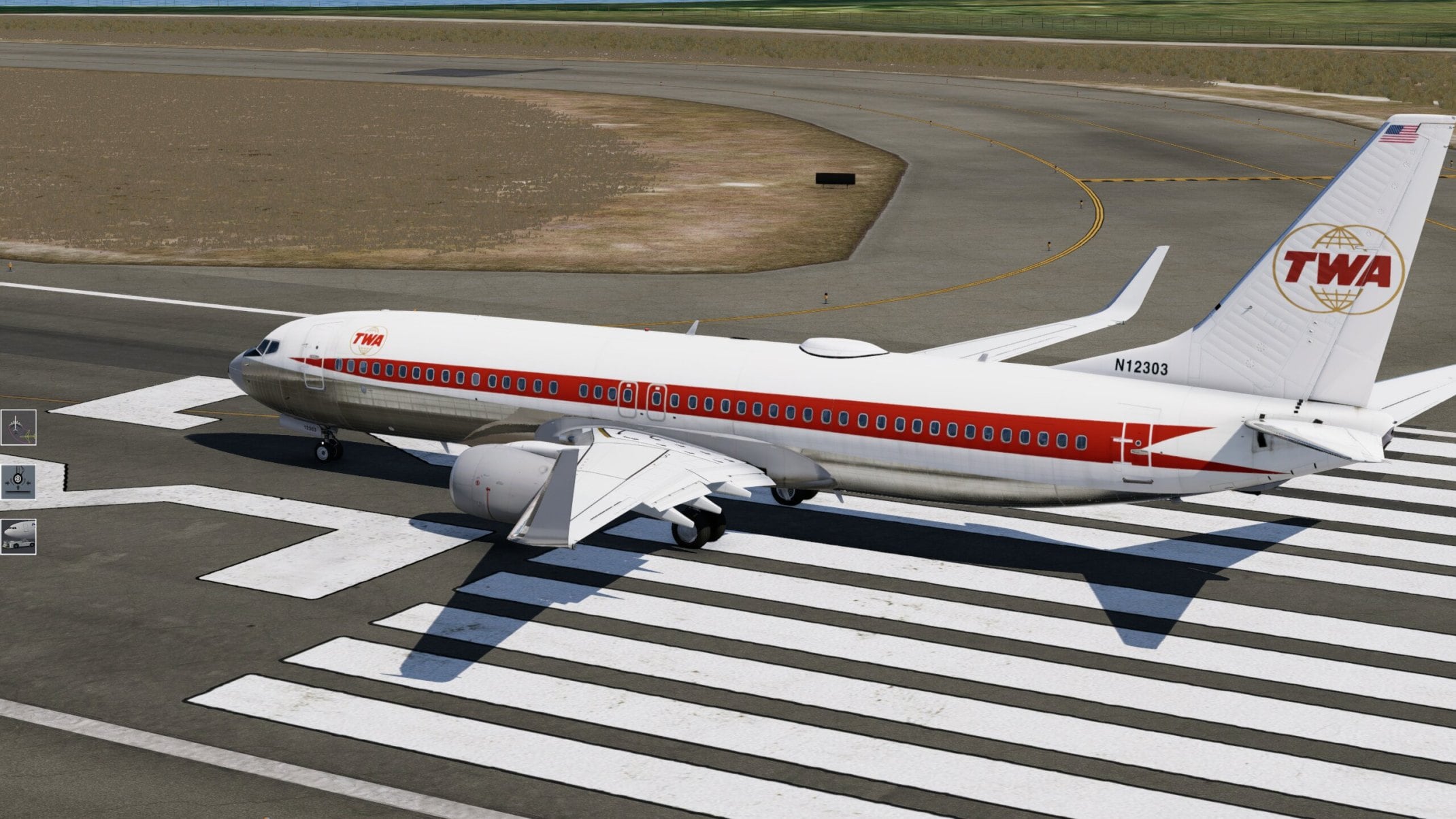 TWA Level Up 737 800 V2 Retro and Classic Livery - Other Aircraft ...