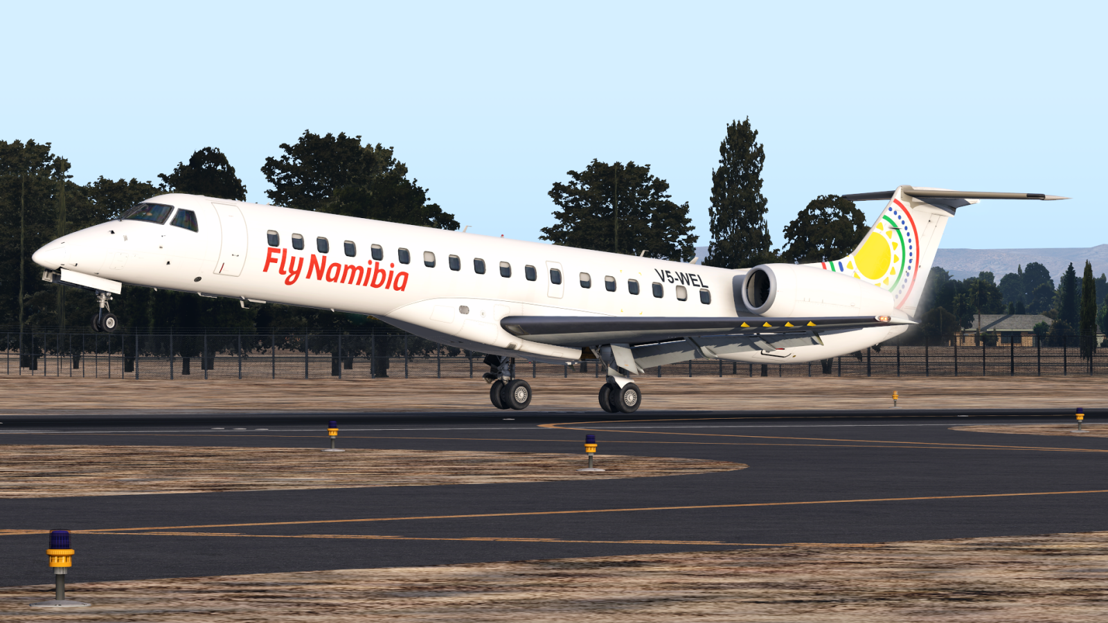 X-Craft FlyNamibia (Westair Aviation) Embraer ERJ-145MP/LR Pack - ERJ ...