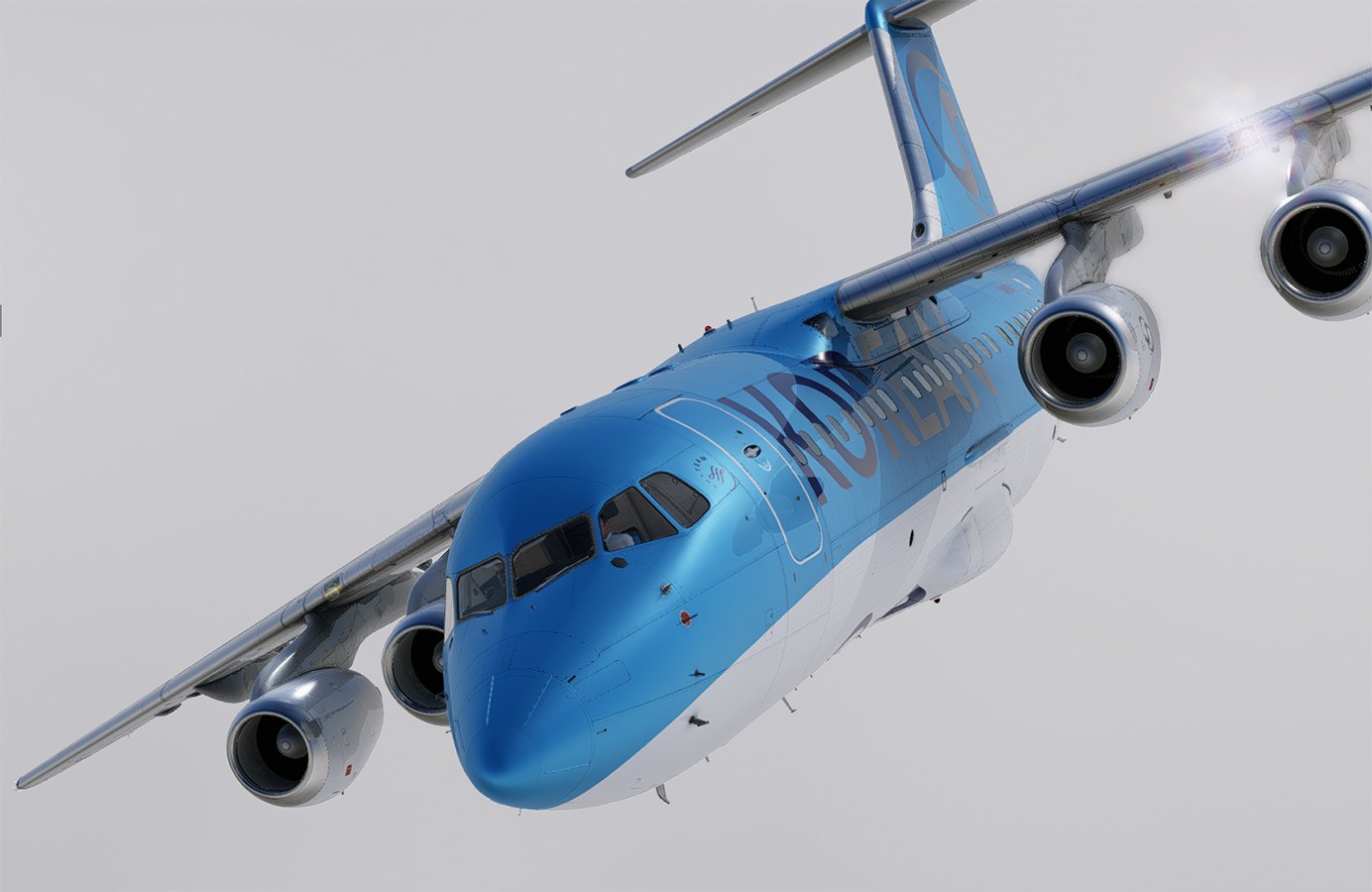 Korean Air - BAe 146-200 by JustFlight - Bae 146 - X-Plane.Org Forum