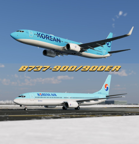 [Level Up 737 V2] KOREAN AIR B739 combo with Cabin - Other Aircraft ...