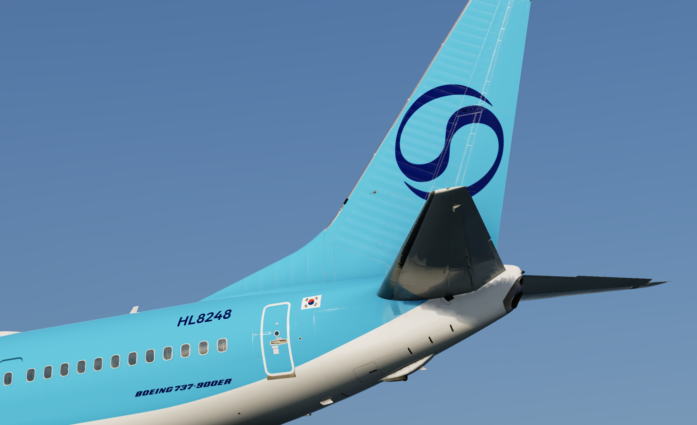 [Level Up 737 V2] KOREAN AIR B739 combo with Cabin - Other Aircraft ...