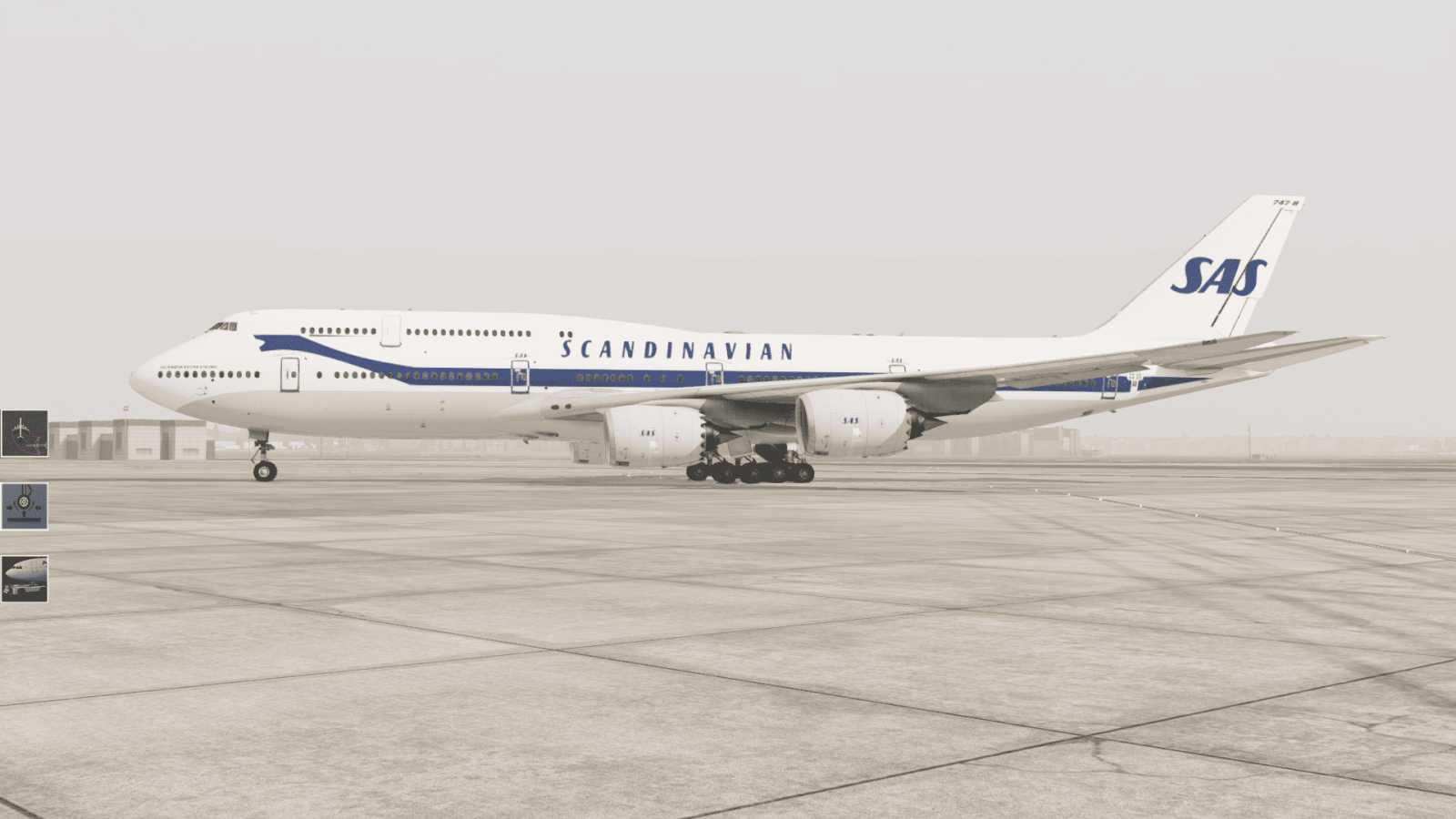 SSG 747 - SAS - Fictionnal v2 - SSG Liveries - X-Plane.Org Forum