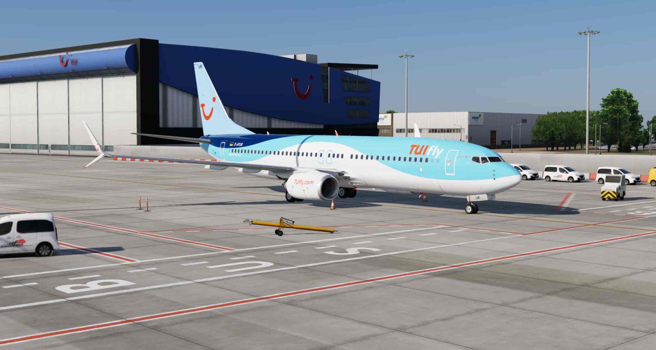 Levelup 737-800NG V2S1 Tui fly Germany D-ATUR - Other Aircraft Livery ...