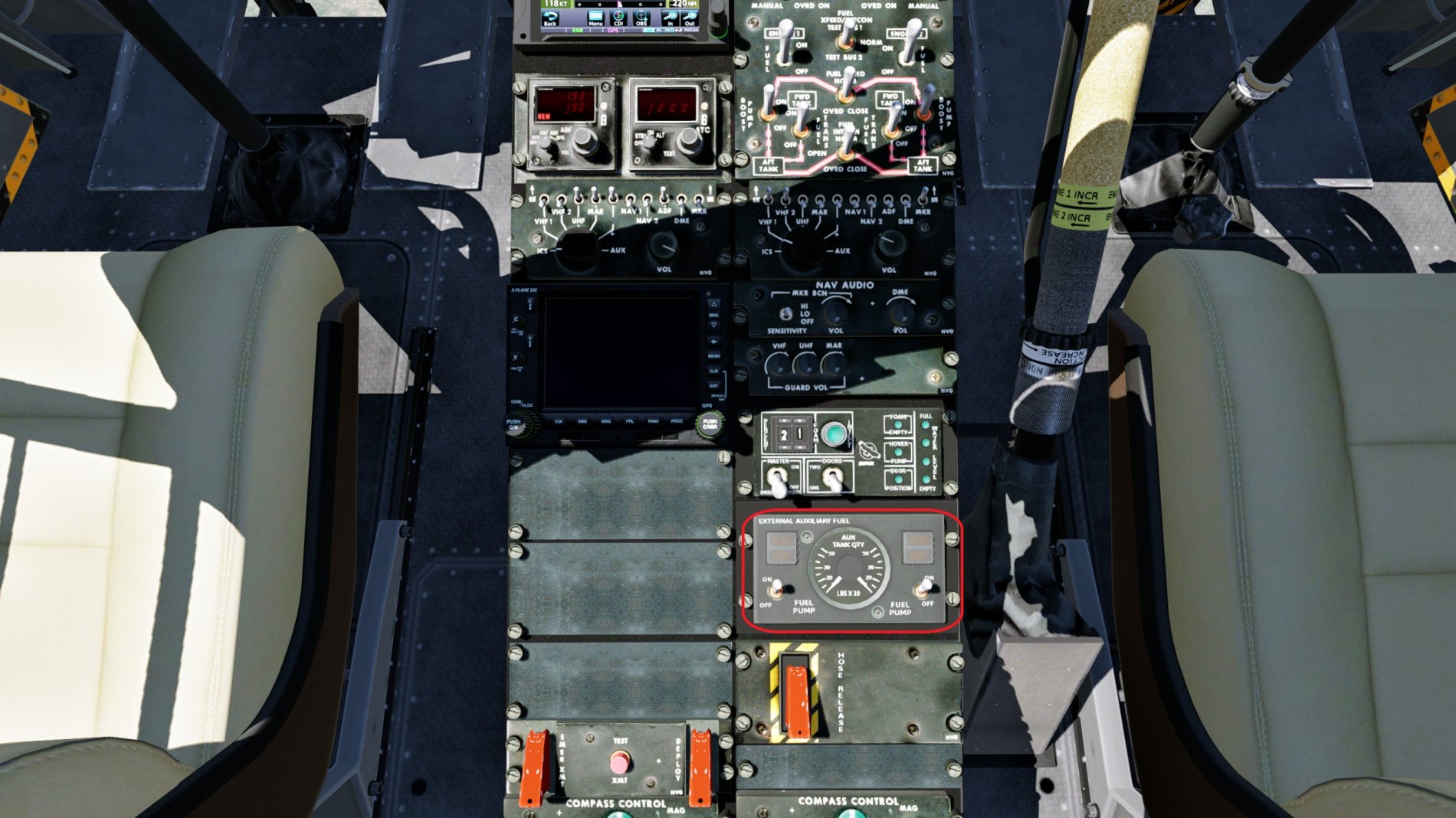 Auxiliary fuel tanks issue - Bell 412 - X-Plane.Org Forum