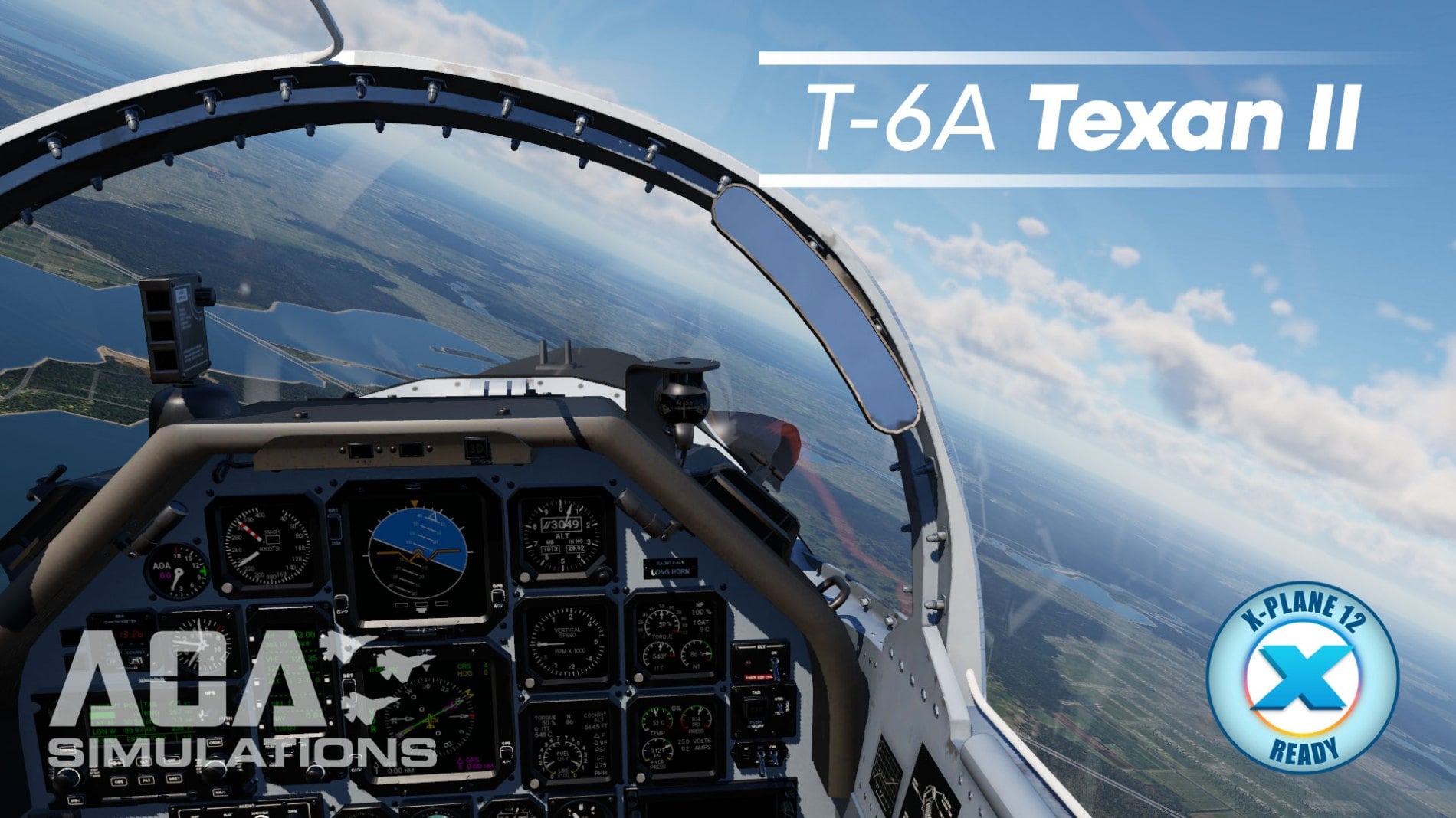 New XP12 T-6A Texan II version 2.5 available in the store - T-6A Texan ...