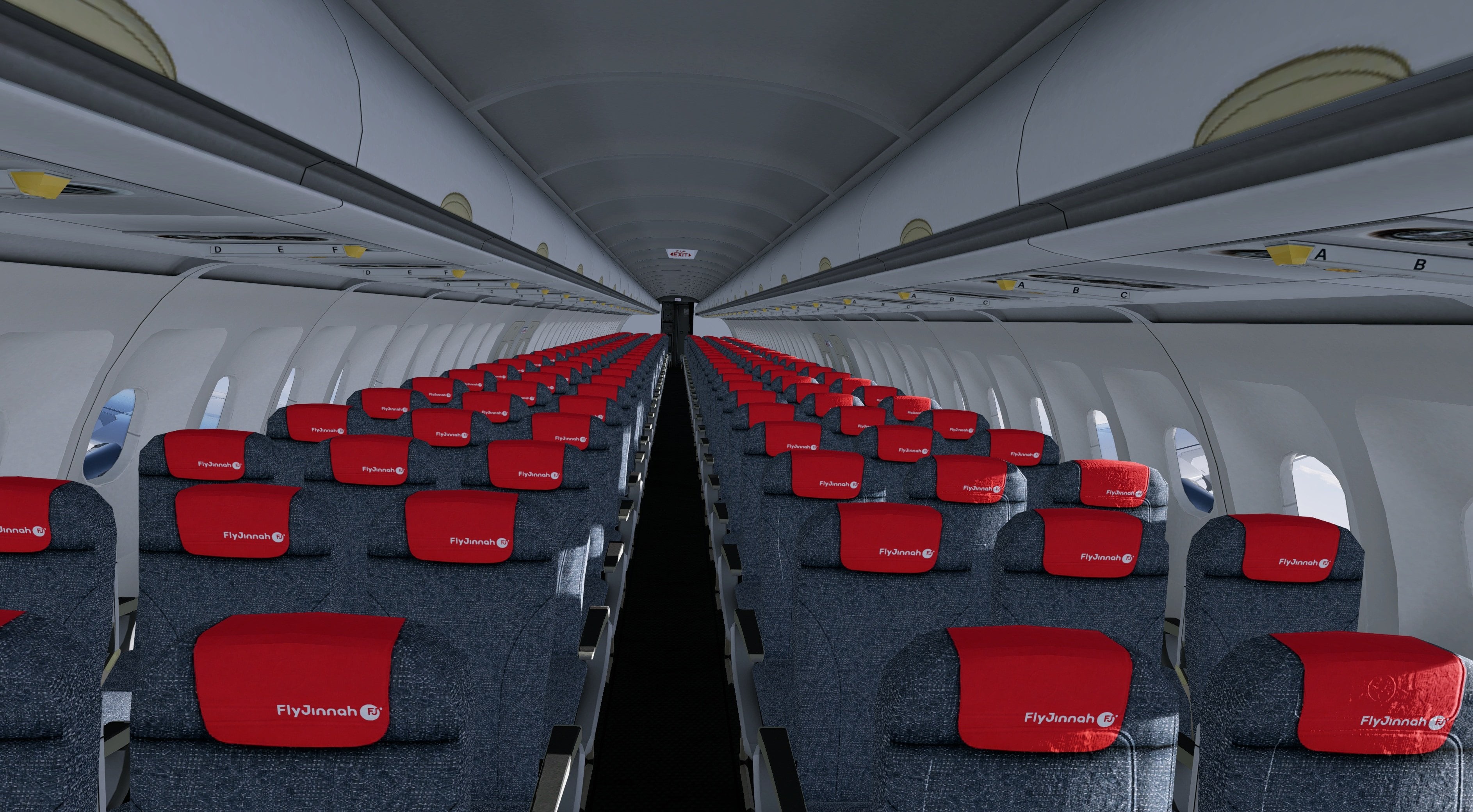 A320[CFM] FlyJinnah (AP-BOQ) with Cabin for Toliss A320 - Toliss A320 ...