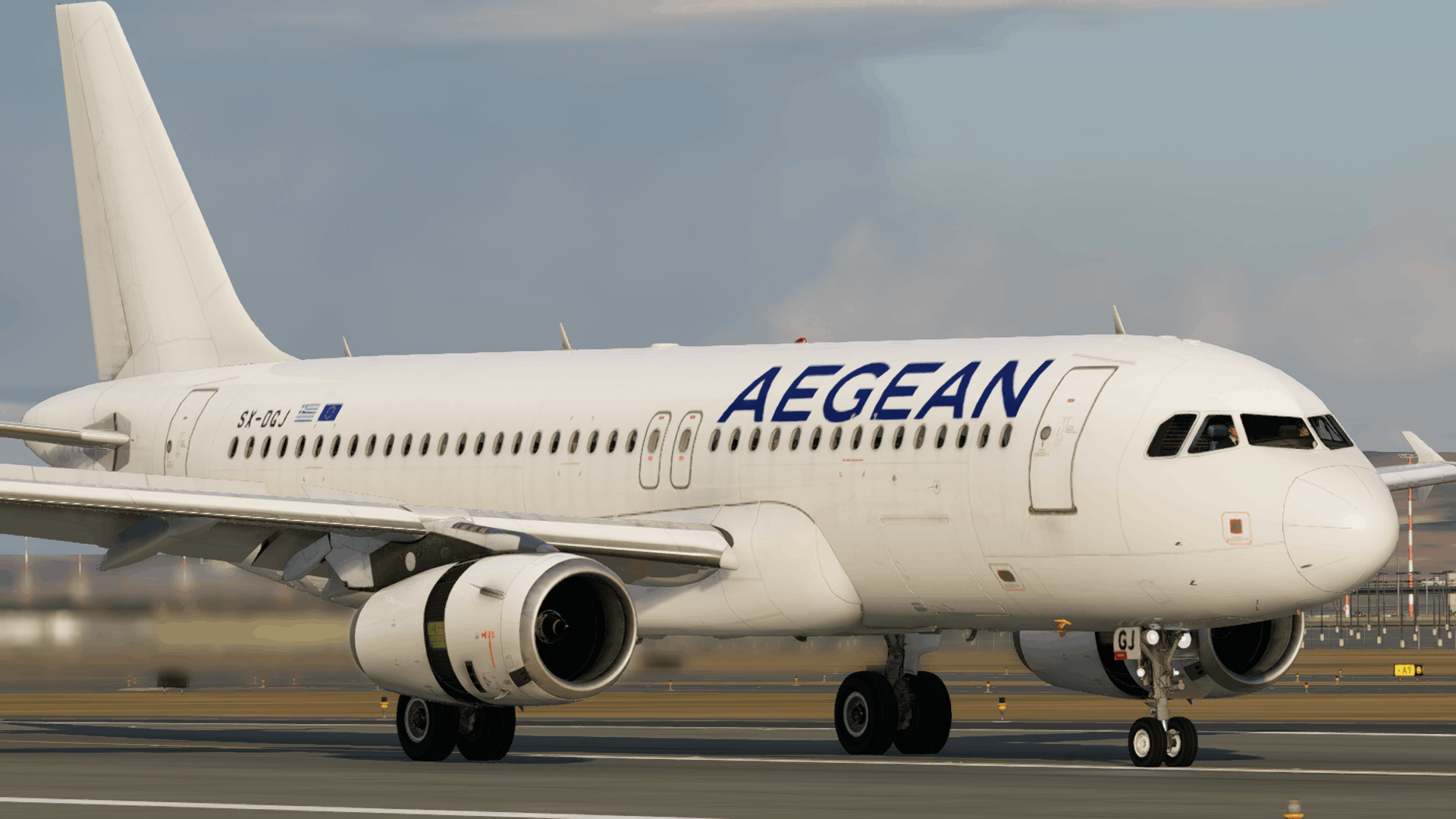 Toliss A320Ceo | Aegean A320-232 | SX-GDJ | 4K - Toliss A320 - X-Plane ...