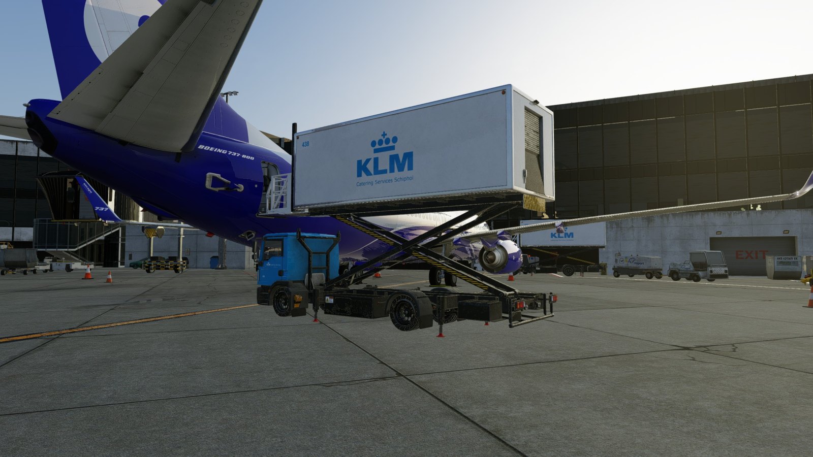 KLM Realops Catering Truck - Real Ops Textures / Liveries - X-Plane.Org ...