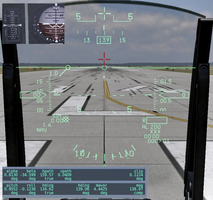 F-16C (no cft) HUD pitch & AOA indication may be inaccurate - F-16C and ...