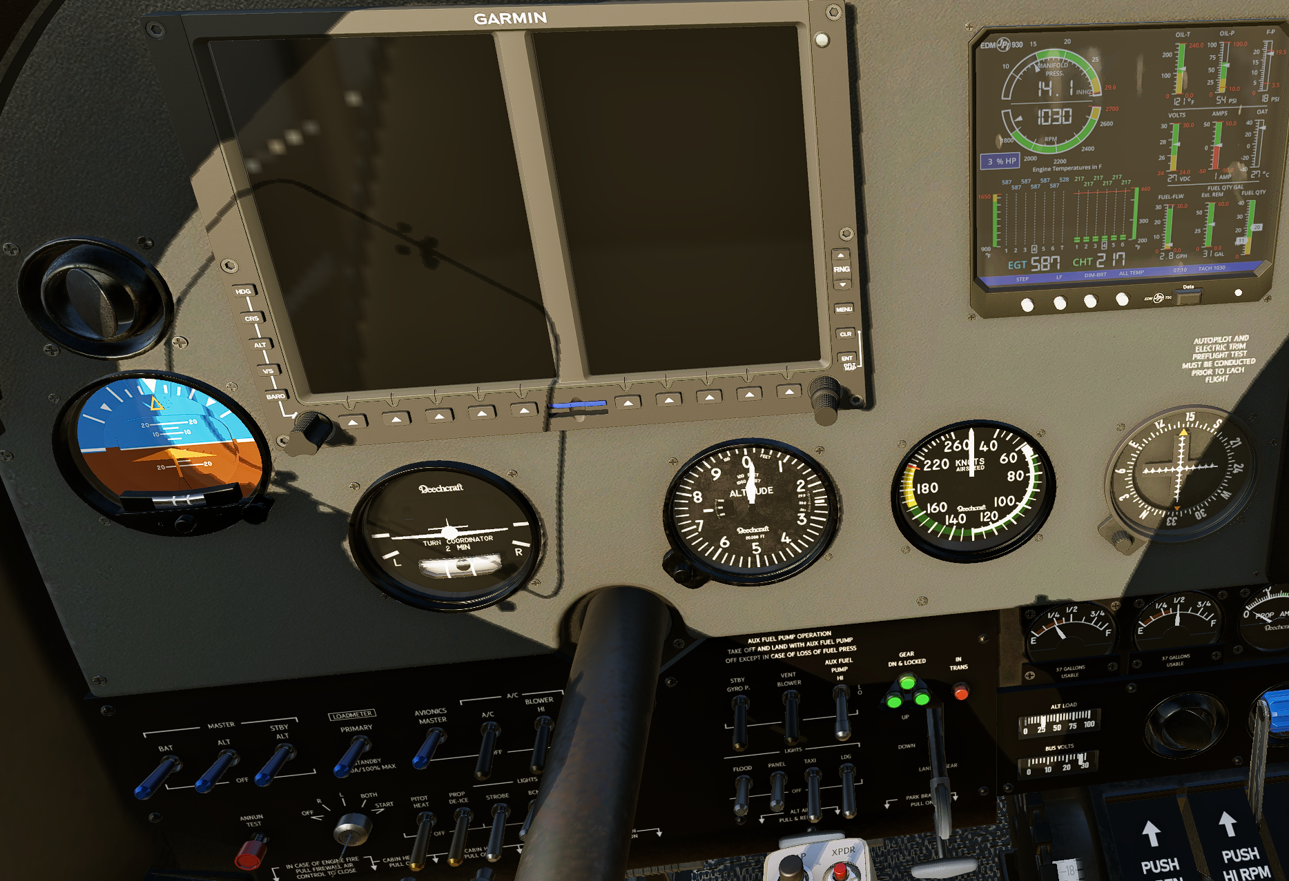The Garmin G500 no longer powers up after skuncrafts update to 501p6 ...