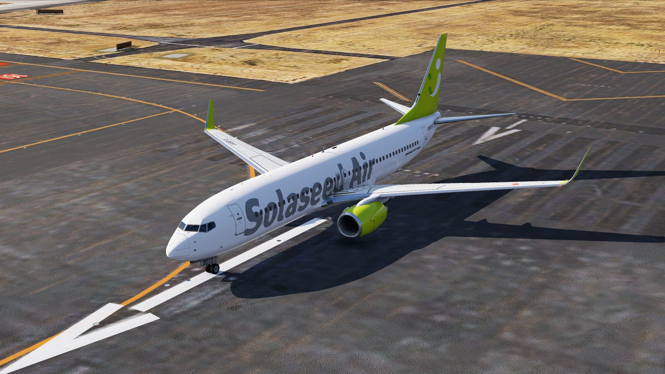 LevelUP 737-800 Solaseed Air livery - Other Aircraft Livery - X-Plane ...