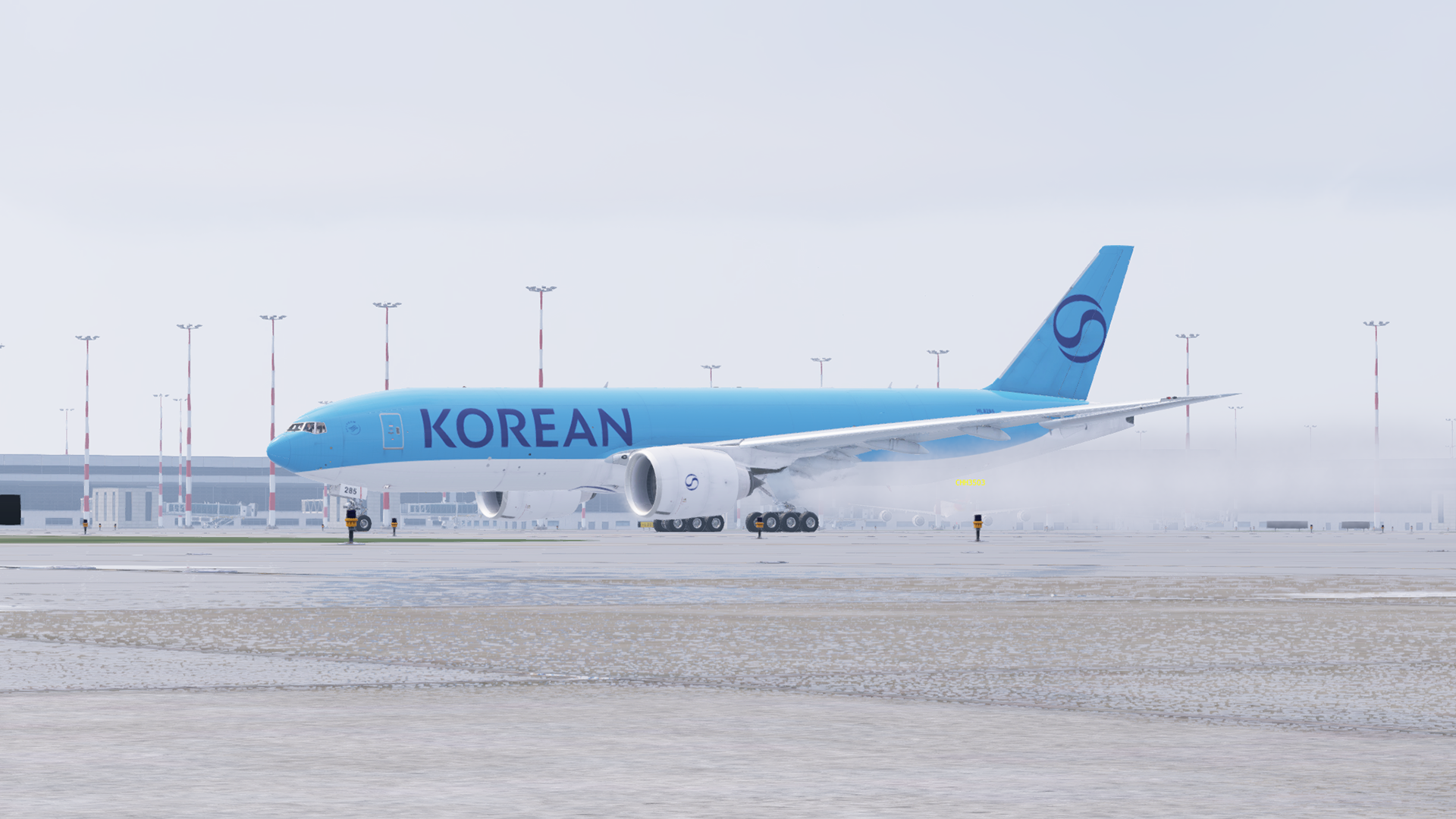 FlightFactor B777-F Korean Air Cargo NEW CI - FF 777 Ultimate - X-Plane ...