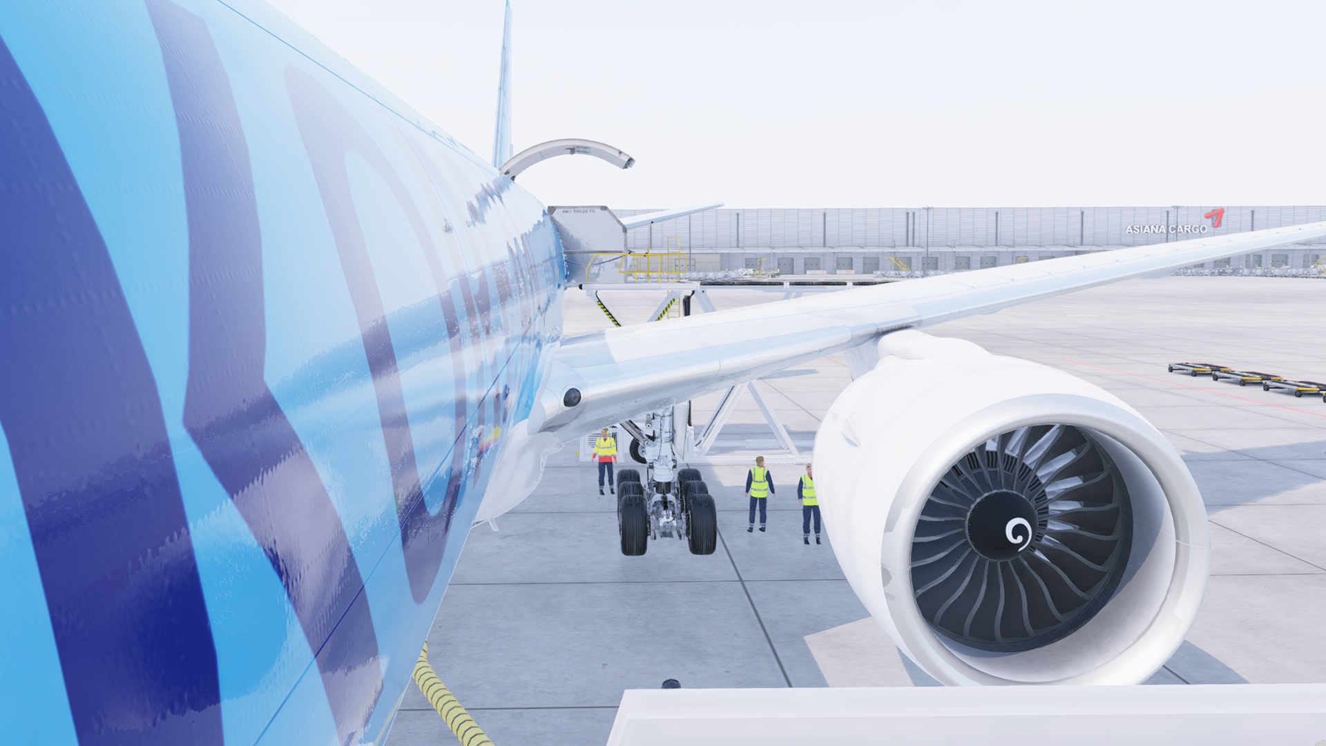 FlightFactor B777-F Korean Air Cargo NEW CI - FF 777 Ultimate - X-Plane ...