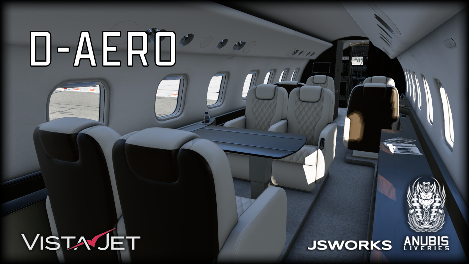 VistaJet Germany (VistaJet Colours) Mini Pack | X-Crafts ERJ Legacy 650 ...