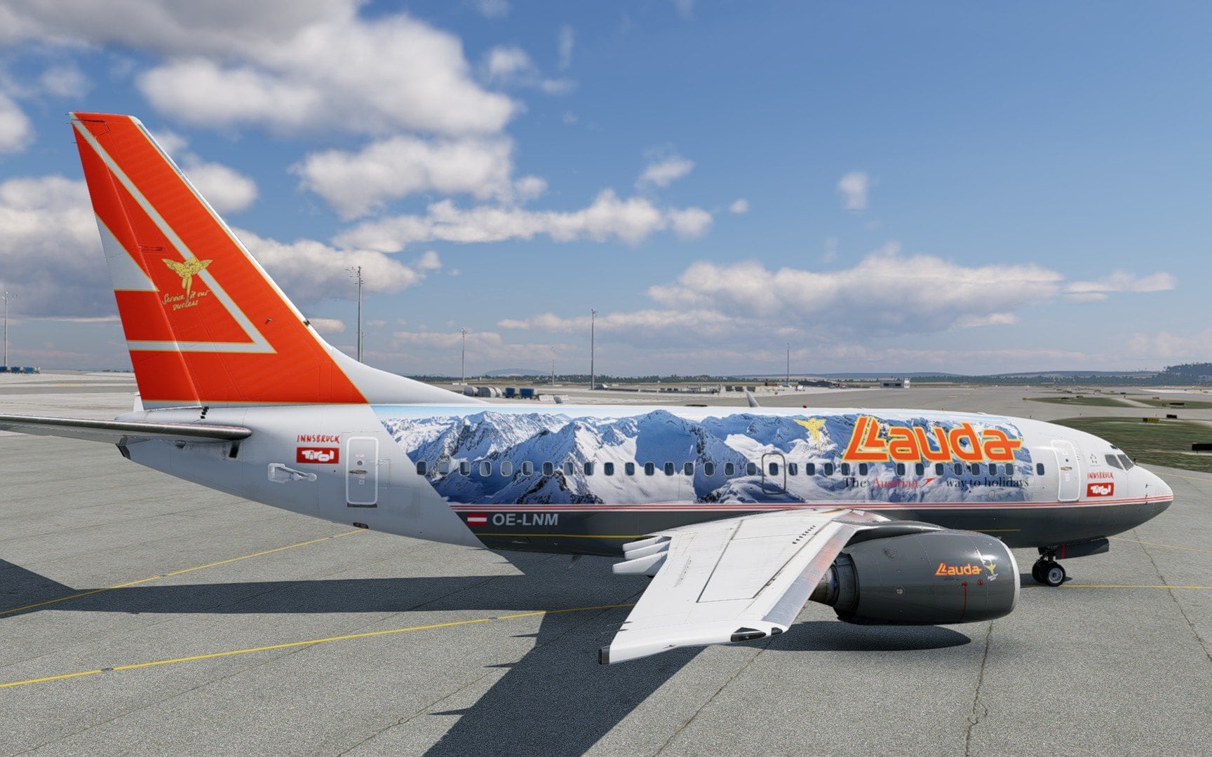 LevelUp 737-600NG v2 8K Lauda Air OE-LNM - Other Aircraft Livery - X ...