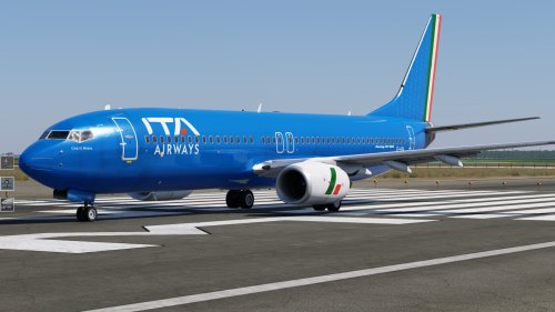 ITA Airways 737-800 Level Up V2 - Other Aircraft Livery - X-Plane.Org Forum
