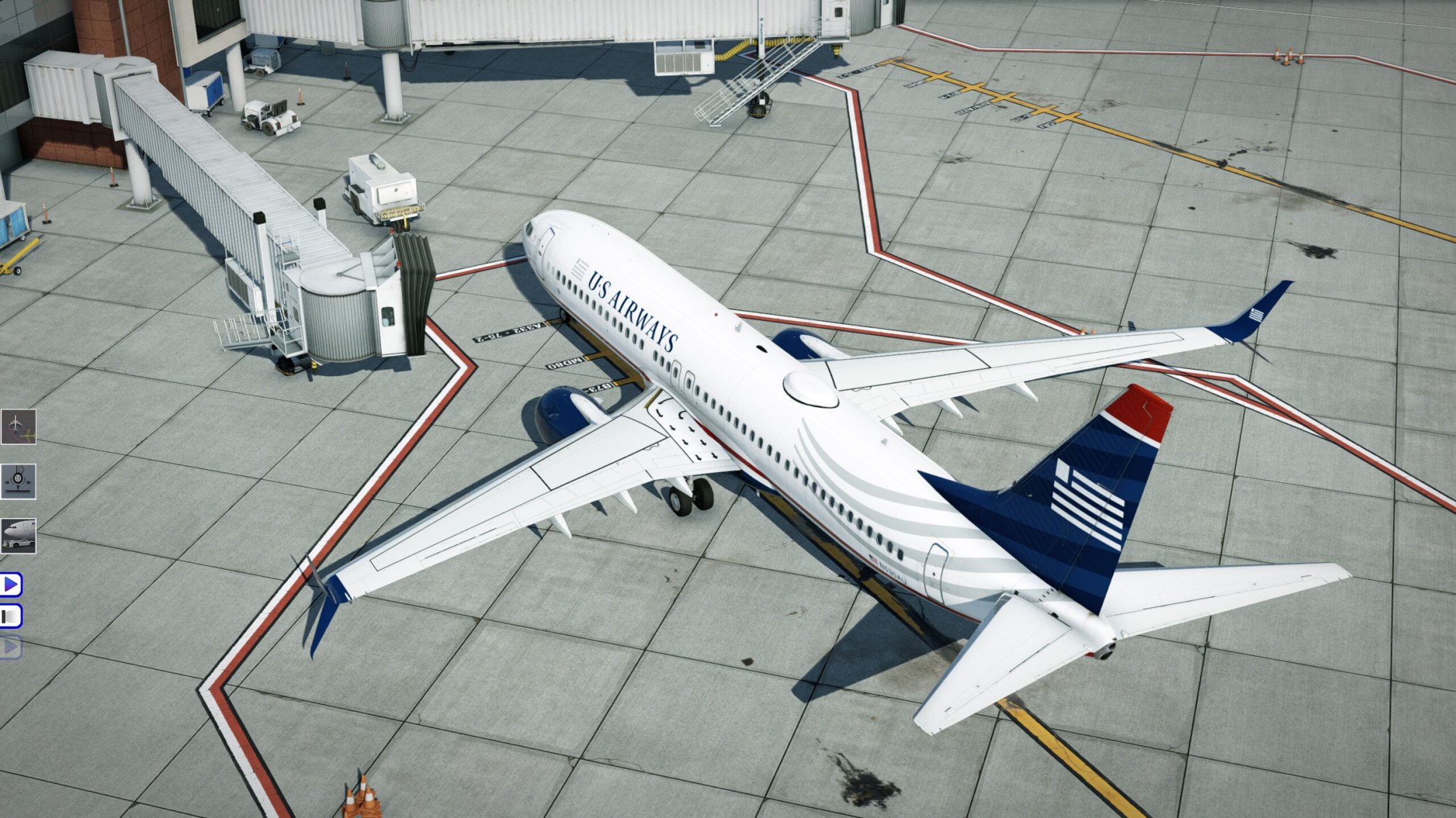 Us Airways 737-800 Level Up - Other Aircraft Livery - X-Plane.Org Forum