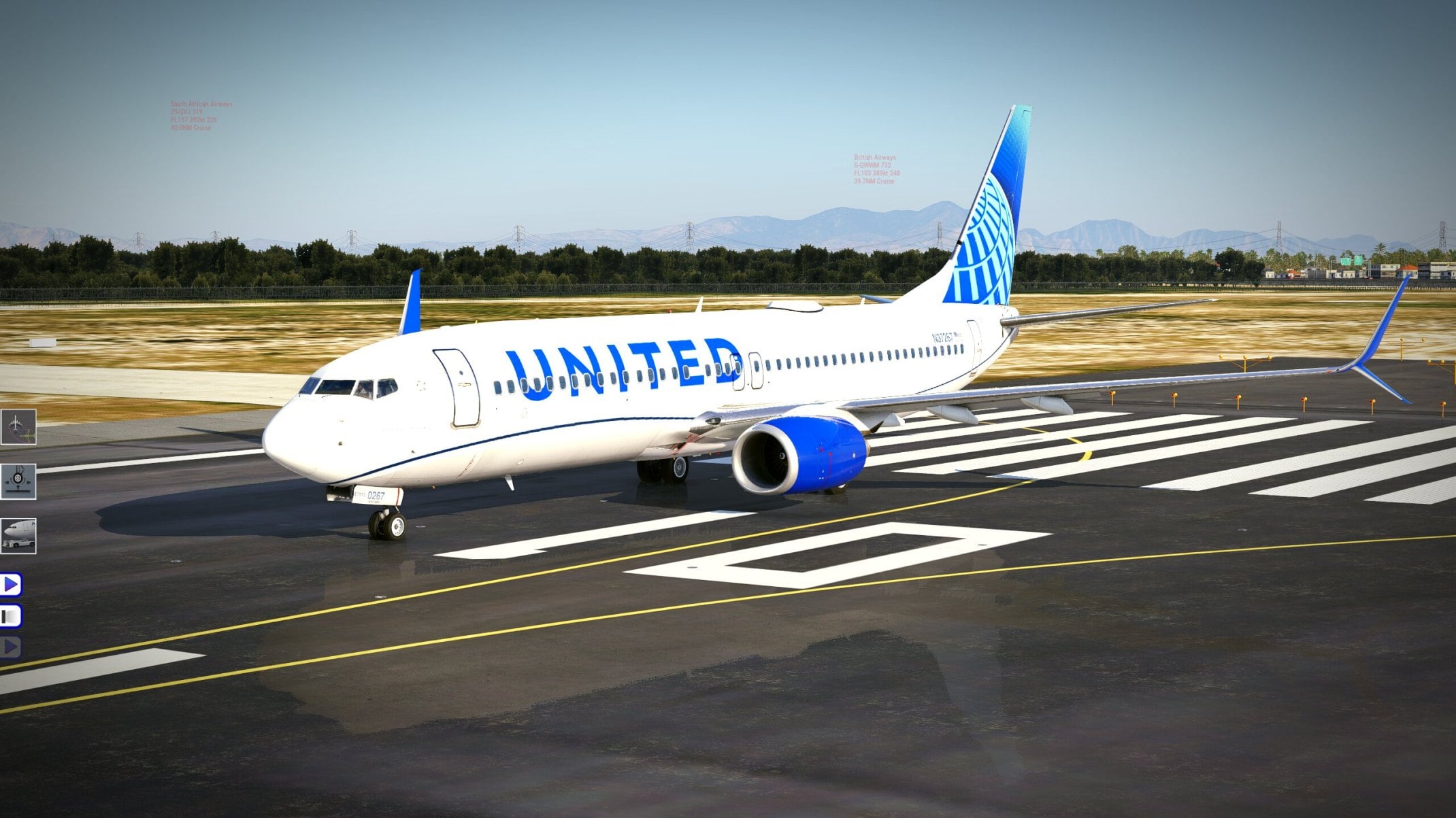 United Airlines Evo Blue Livery 737-800 Level Up - Other Aircraft ...