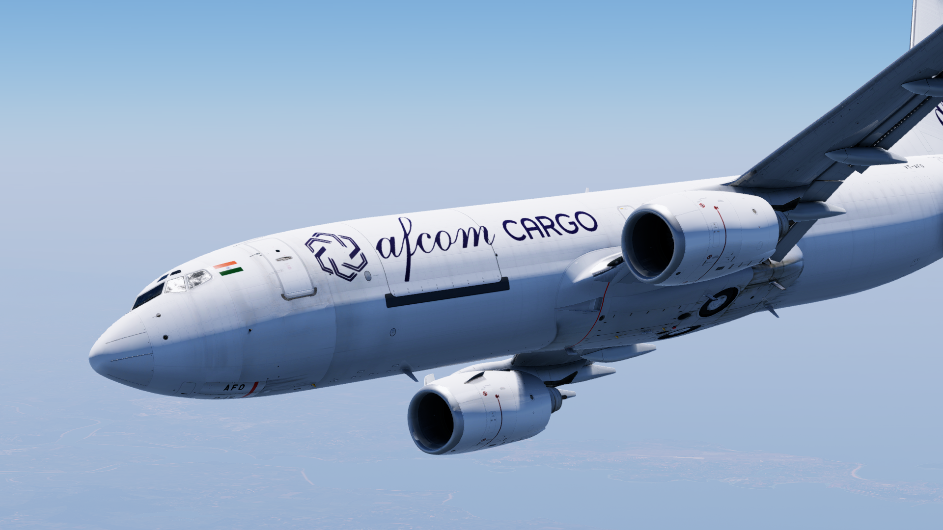 AFCOM CARGO | VT-AFO | Level Up B738BCF - Other Aircraft Livery - X ...