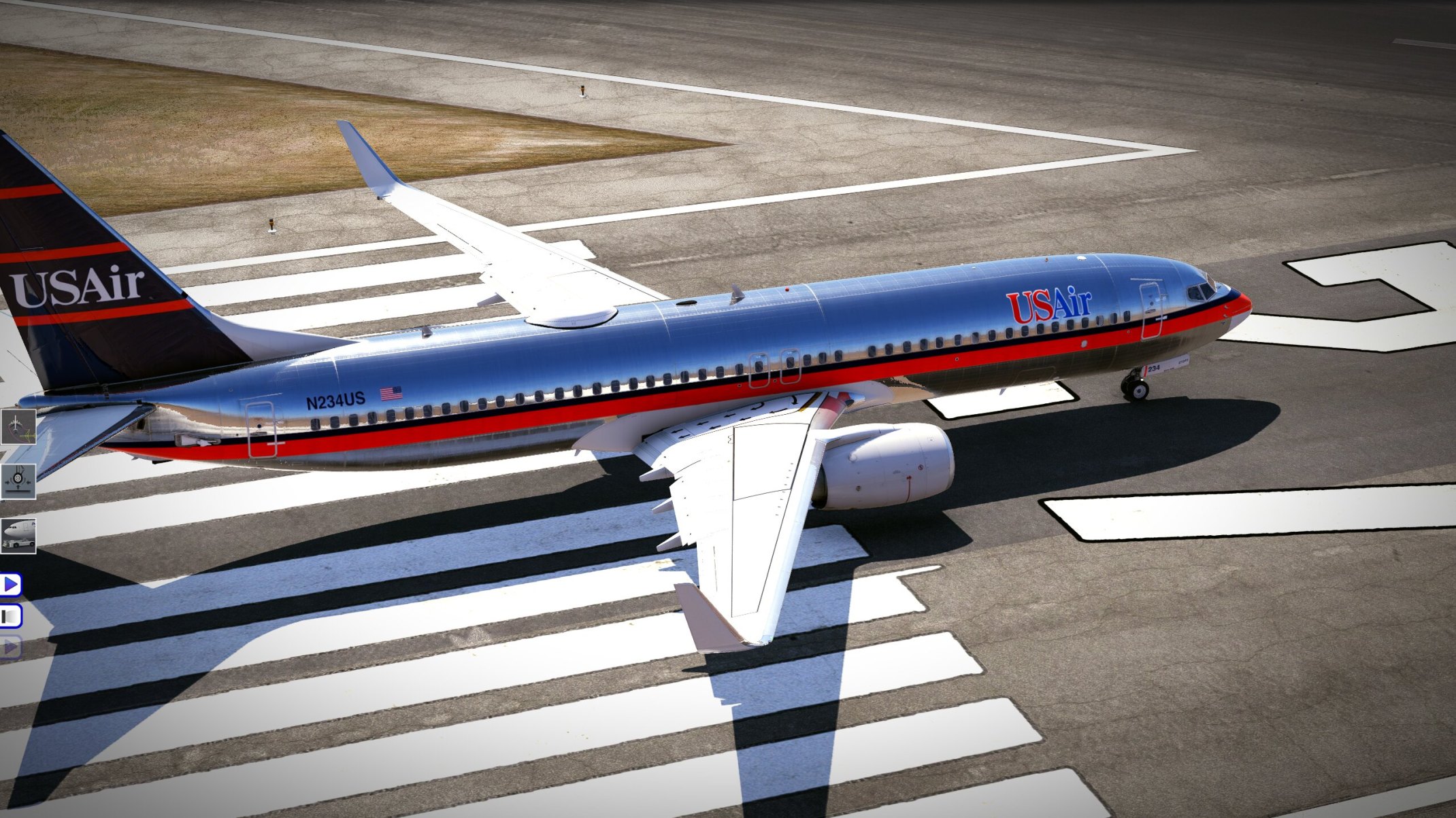 US AIr 737-800 Level Up - Other Aircraft Livery - X-Plane.Org Forum