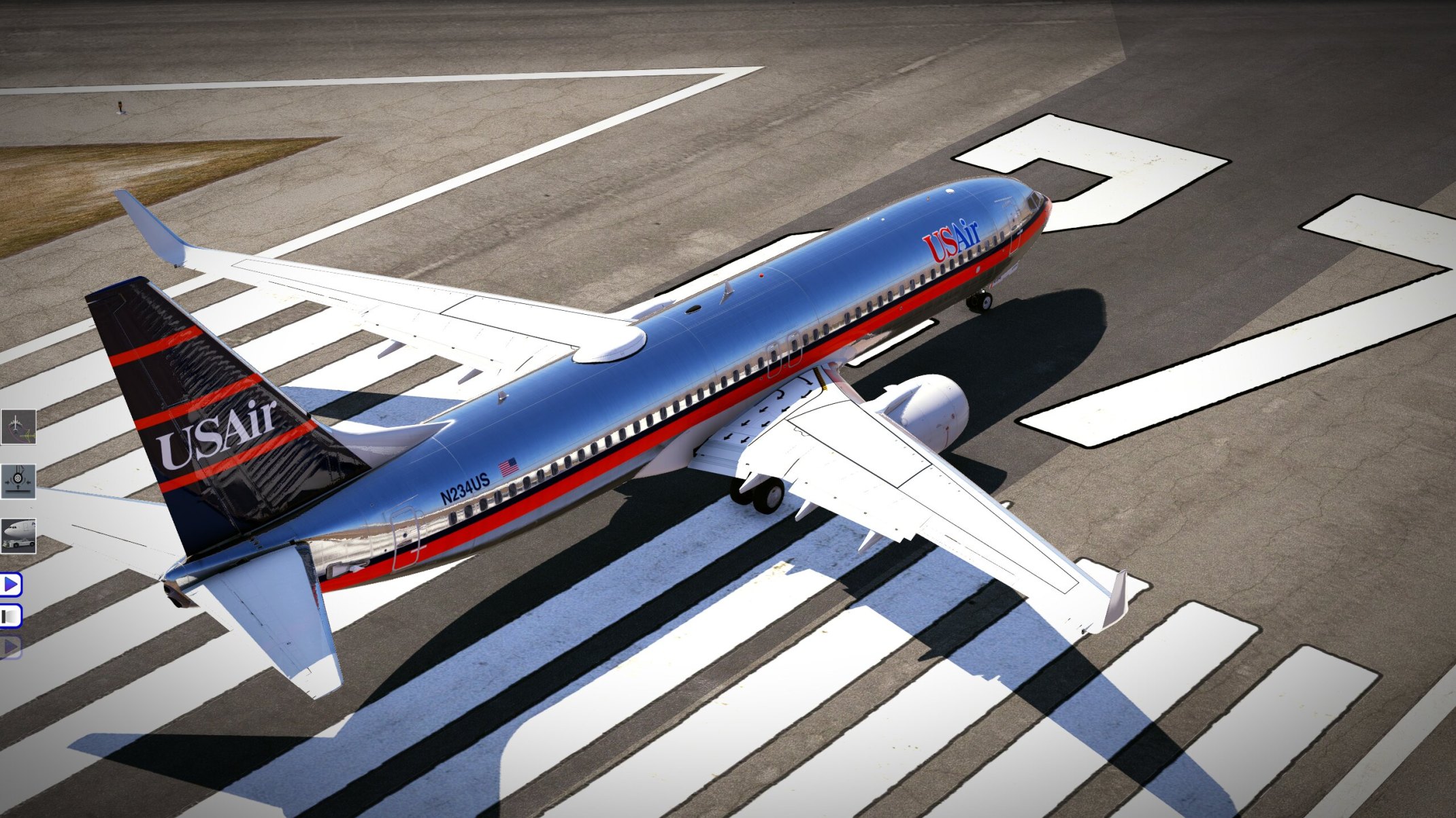 US AIr 737-800 Level Up - Other Aircraft Livery - X-Plane.Org Forum