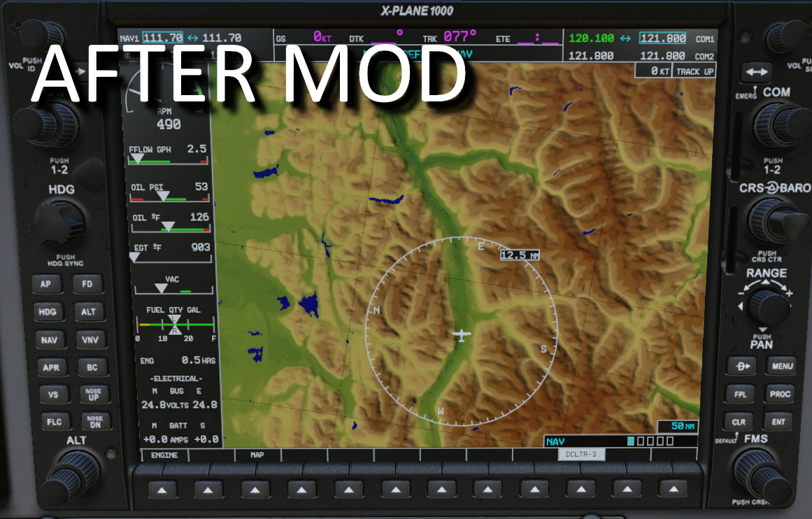 Improved Garmin G1000 Terrain Colors (according to Garmin TXI,NXI ...