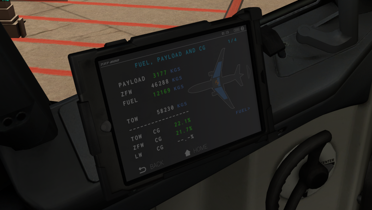 Payload doesn't reach Simbrief values - ZIBO B738-800 modified - X ...