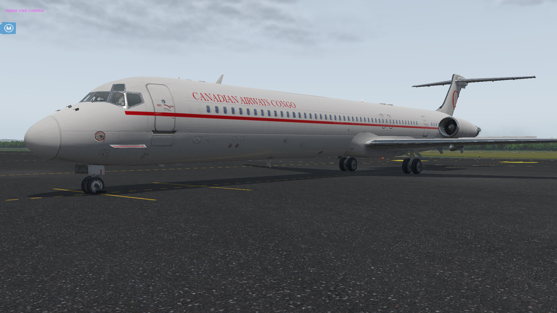 Canadian Airways Congo TN-AJT for X-plane 11&12 - Default X-Plane ...