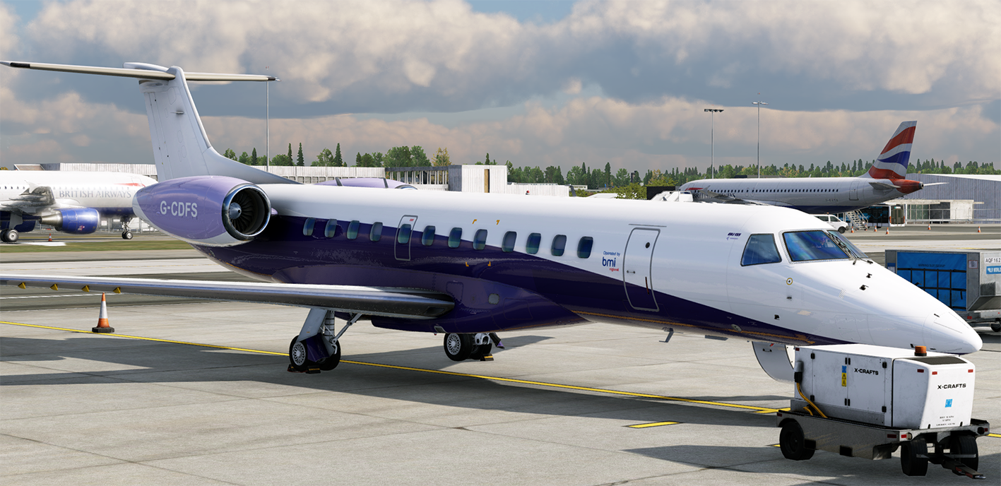BMI Regional/Jetmagic Hybrid G-CDFS E135 for X-Crafts ERJ135 2.0 - ERJ ...