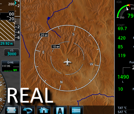 Improved Garmin G1000 Terrain Colors (according to Garmin TXI,NXI ...