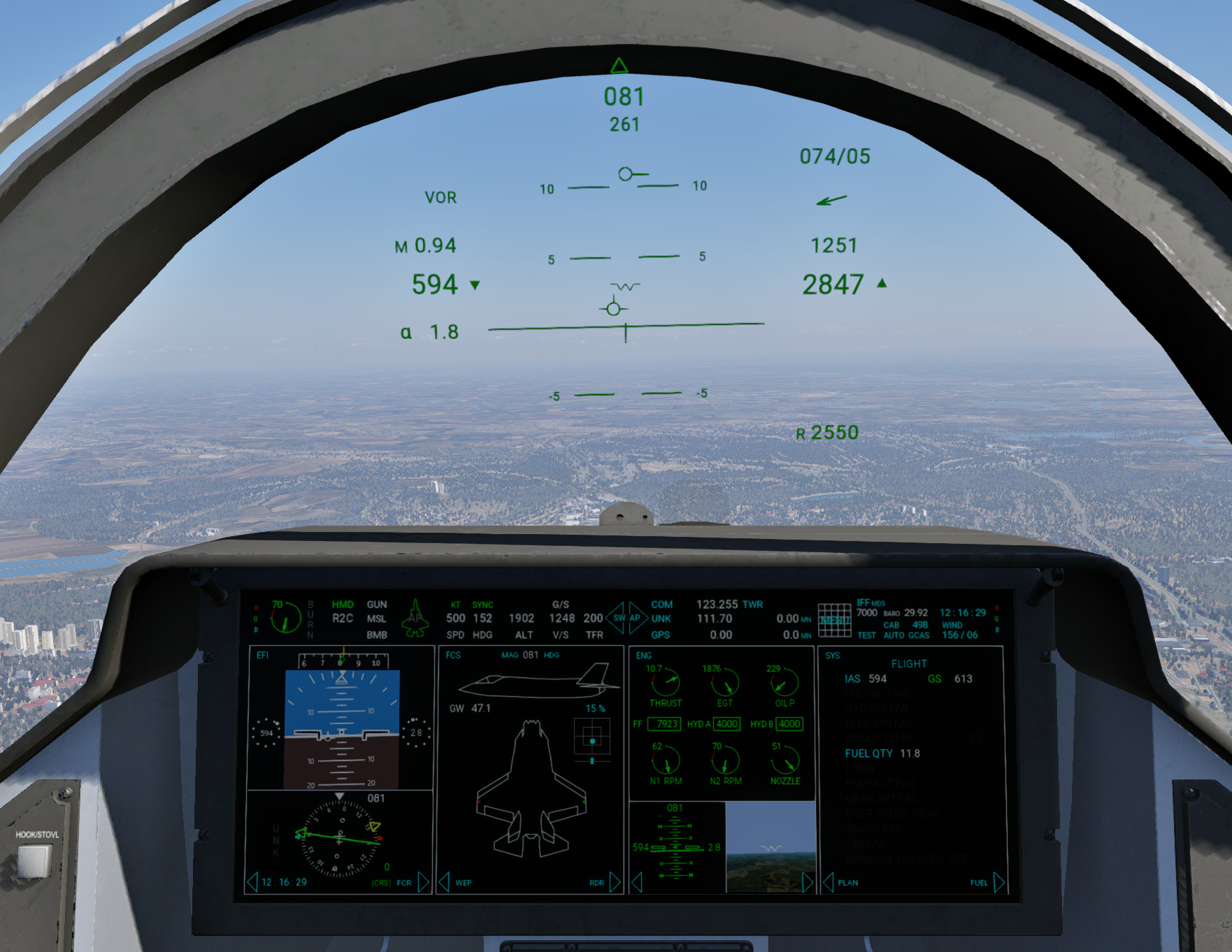HMD Display Height - F-35B Lightning XP12 - X-Plane.Org Forum