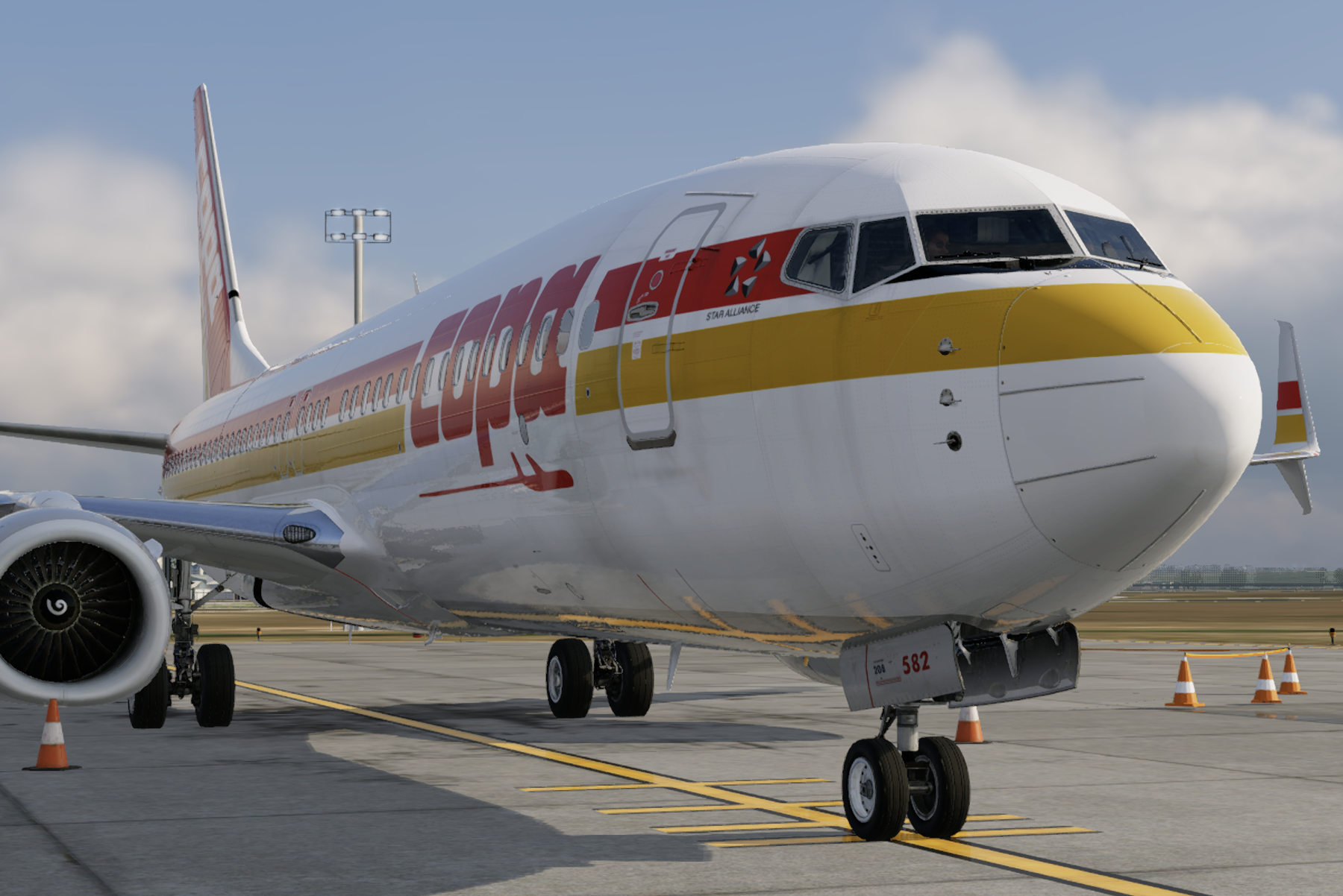 Copa Airlines B737-800 HP-1841CMP "Retro" for LevelUP 737v2 - Other ...