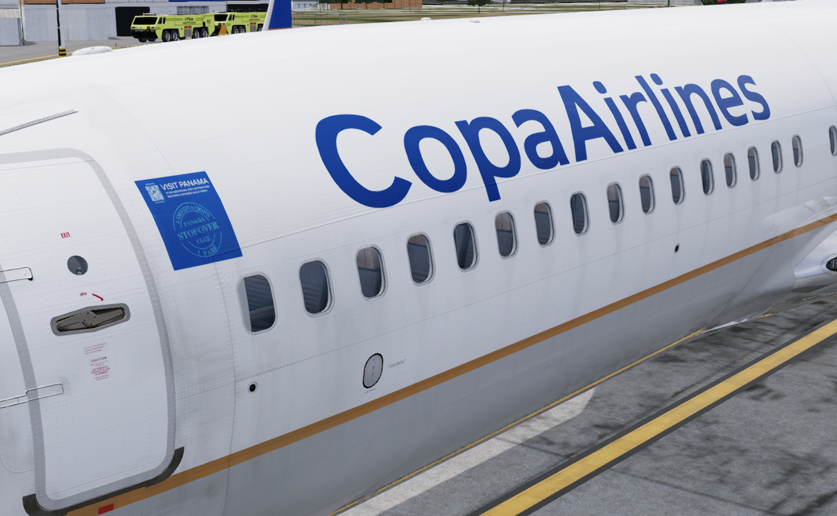 Copa Airlines B737-800 HP-1719CMP for LevelUP 737v2 - Other Aircraft ...