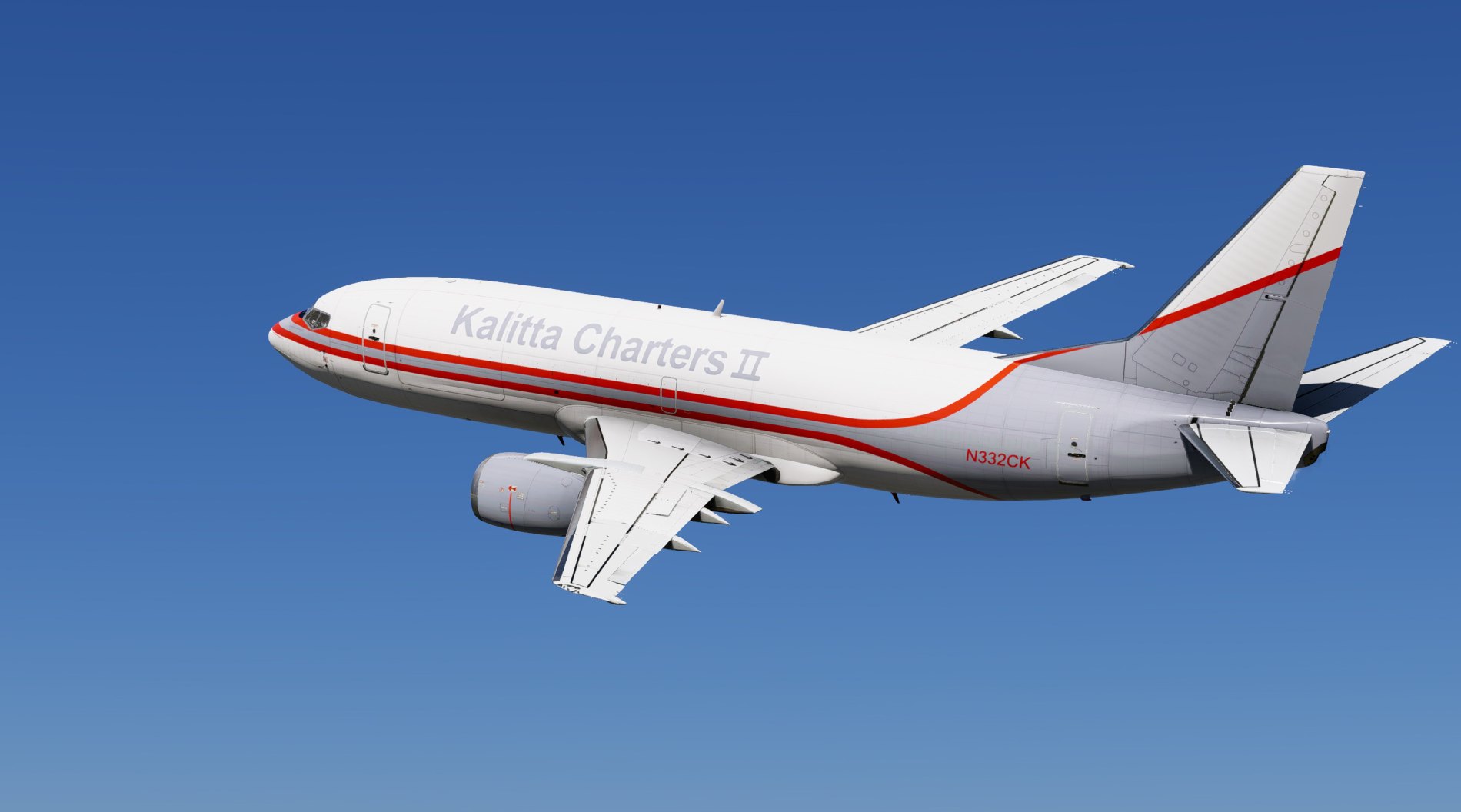 IXEG 737-300F - Kalitta Charters II N332CK - IXEG 737 - X-Plane.Org Forum
