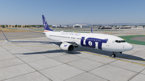 LOT Polish Airlines Boeing 737 MAX 8 Zibo B38M X-Plane Livery - Zibo ...