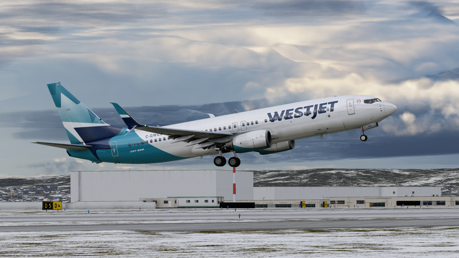 WestJet (2018 Livery) FLEET for Zibomod (4K) - Zibo 737 - X-Plane.Org Forum