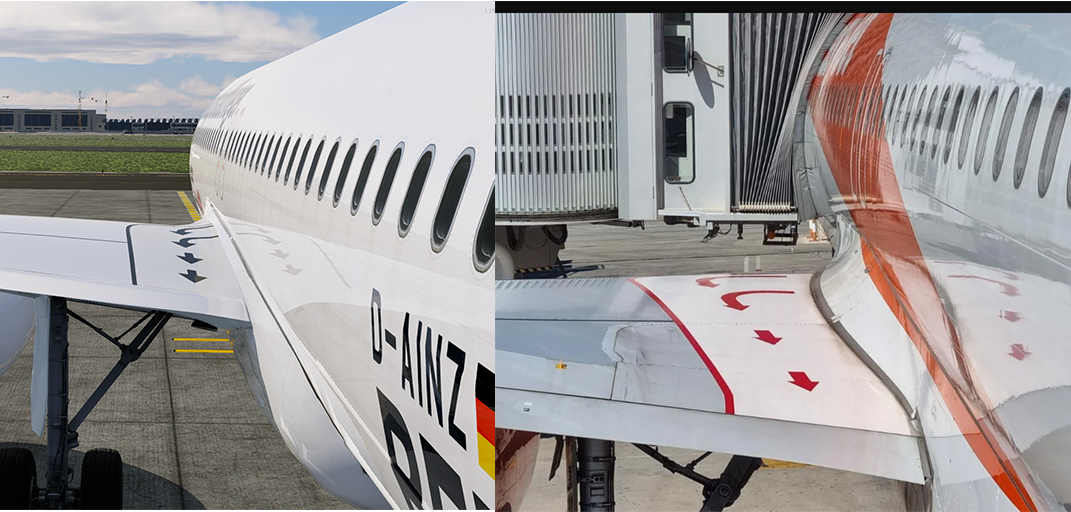 RealWings320 - Wing Replacement Mod for ToLiss A320neo - A320 Mods - X ...