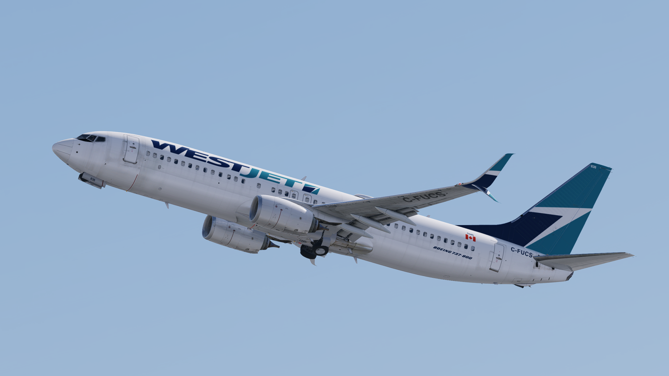 WestJet COMPLETE 737-800 Fleet for LevelUp V2 (8K) - Other Aircraft ...