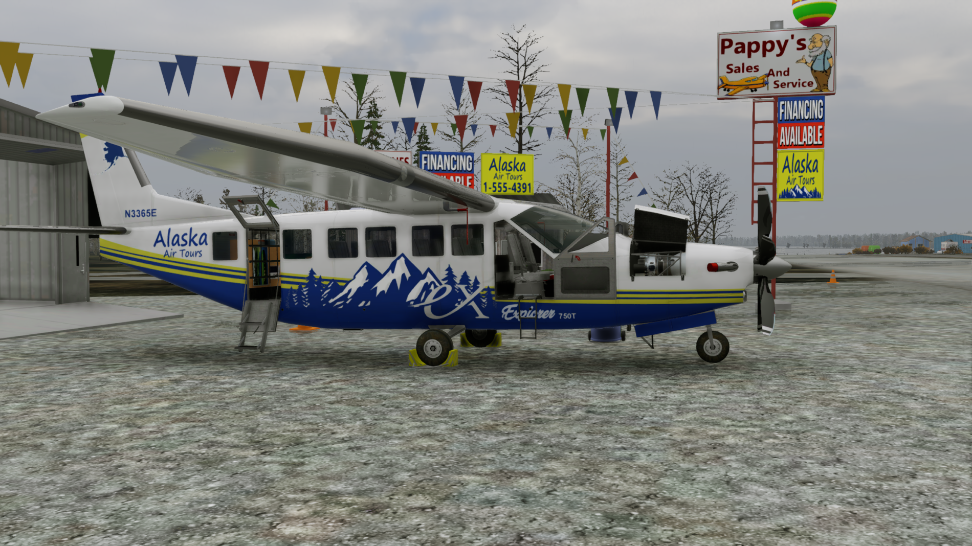 New Aircraft for both v11 and v12 Explorer 750T - X-Hangar - New ...