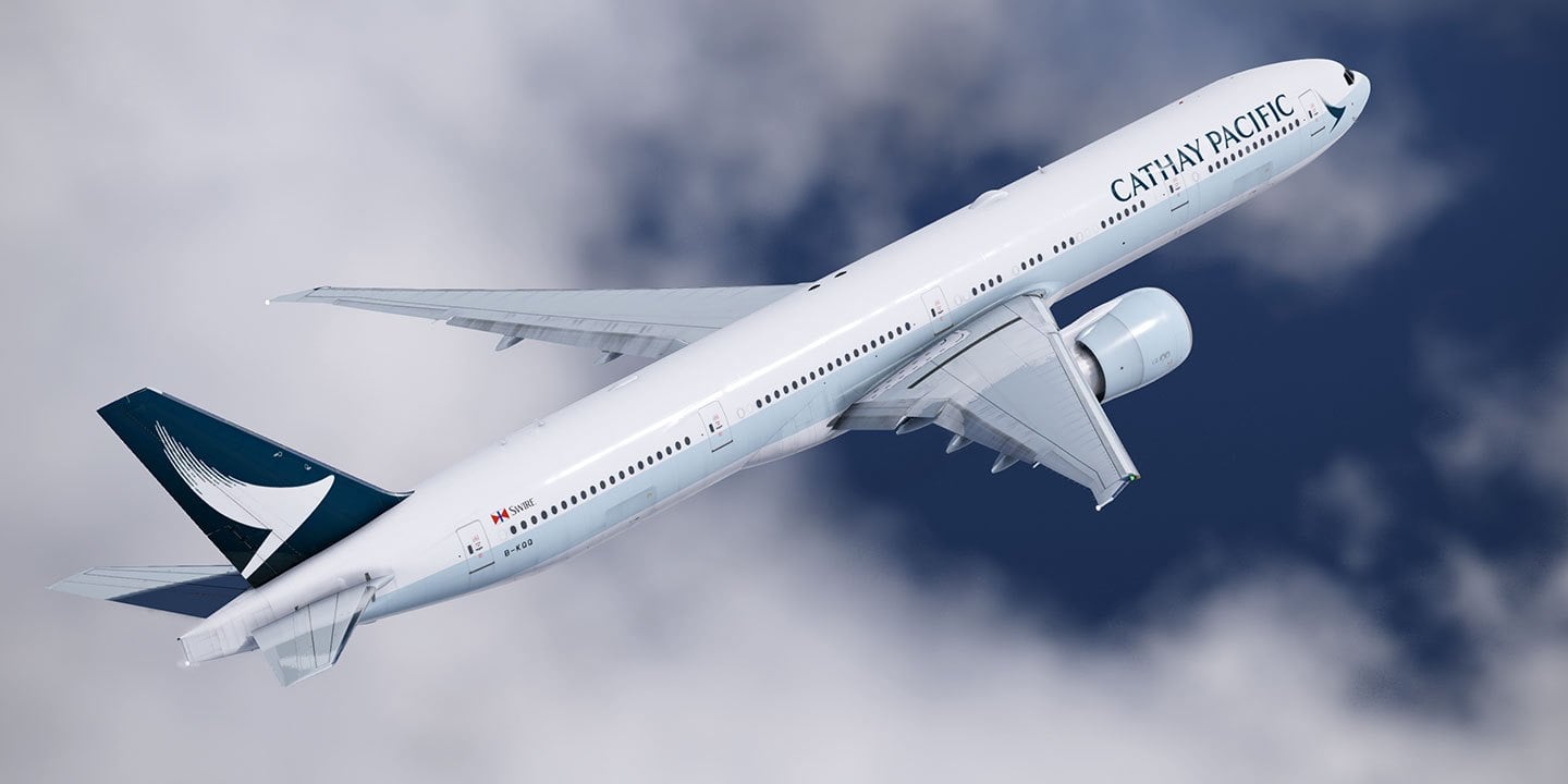 FlightFactor 777-300ERv2 Cathay Pacific 2015-2024 colours (B-KQQ) - UHD ...